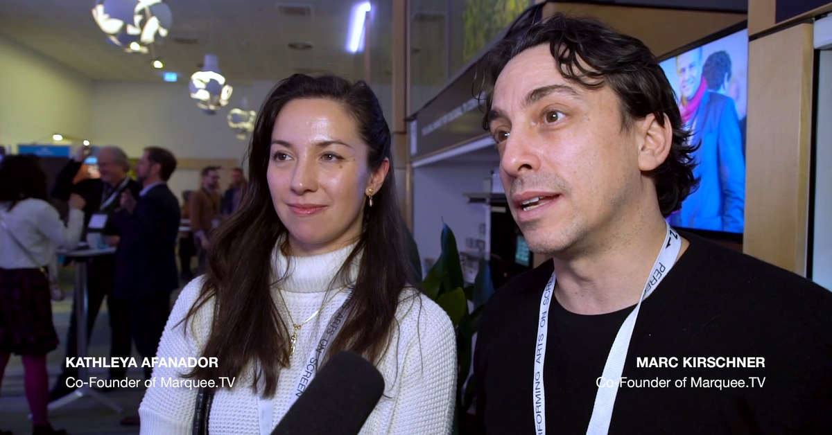 Kathleya Afanador + Marc Kirschner speak about Avant Première – IMZ Media